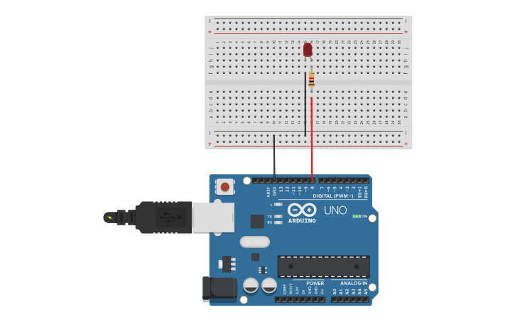 Circuit Design Serial Monitor Tinkercad