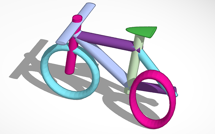 3D design Bike - Tinkercad