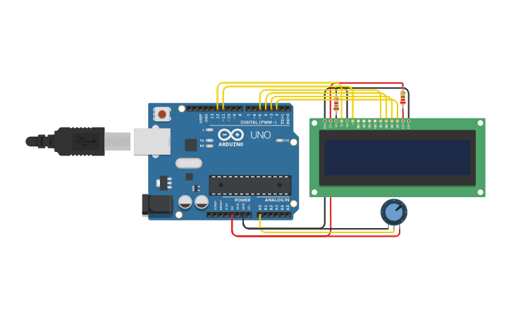 Circuit design PROGRESS BAR | Tinkercad