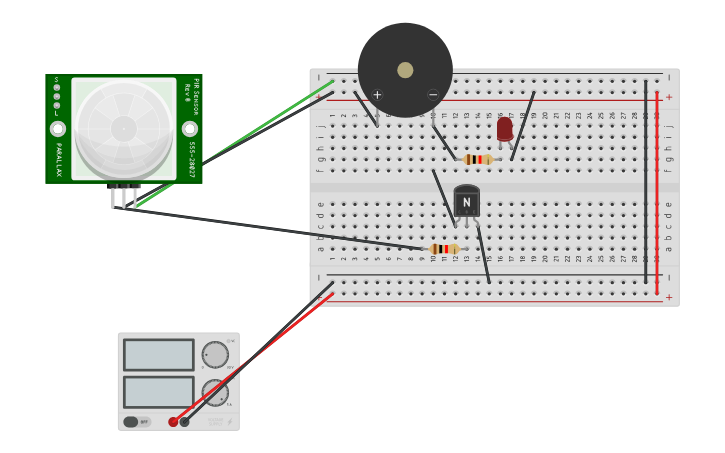 Circuit Design Pir Sensor Without Arduino Tinkercad 6200