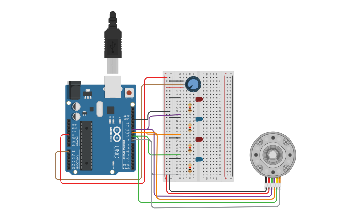 Circuit design Glorious Densor - Tinkercad