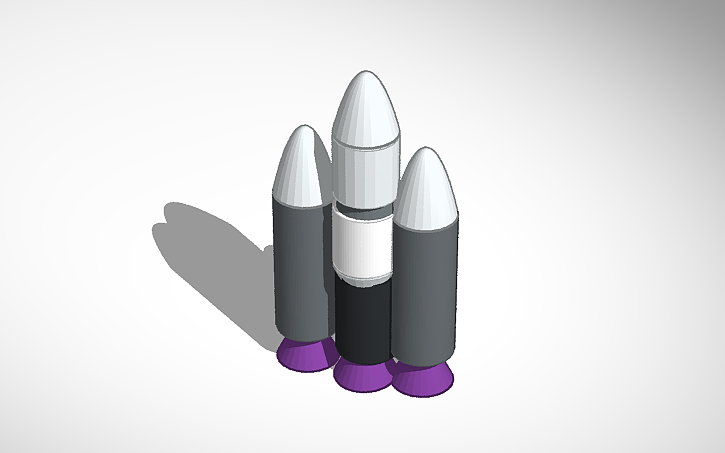 3D design Rocket Launcher 1st project | Tinkercad