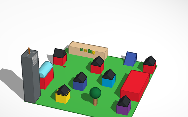 3D design city | Tinkercad