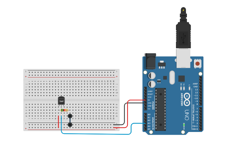 Circuit design Practica 11 | Tinkercad