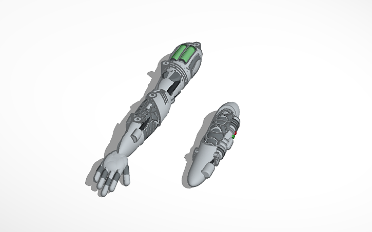 3D design Bionic Prosthetics - Tinkercad