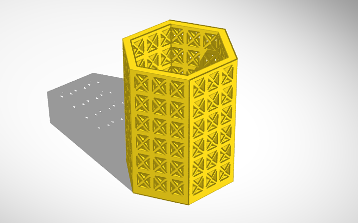 3D design Pen Stand | Tinkercad