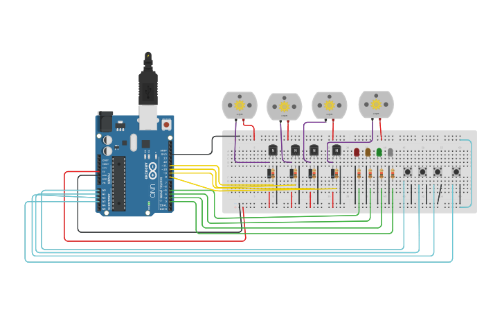 Circuit design vending machine | Tinkercad