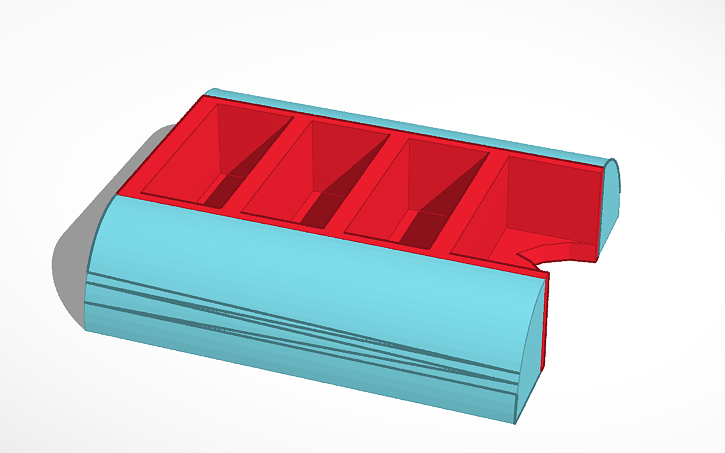 3D design Bookshelf | Tinkercad
