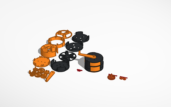 3d Design Electric Generator Tinkercad