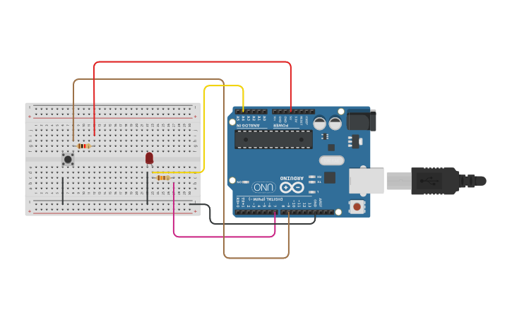 Circuit design Task3-1and2 - Tinkercad