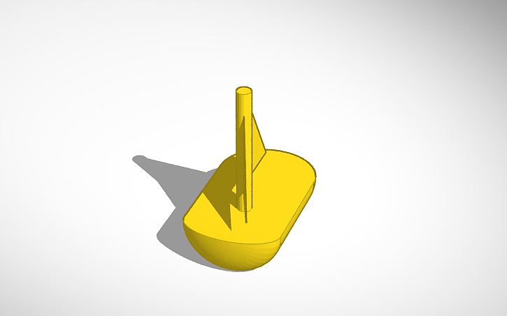 3D design Boat - Tinkercad