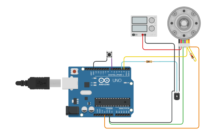 Circuit design Pr5 | Tinkercad