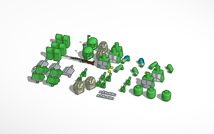 3D design lego Star Wars - Tinkercad