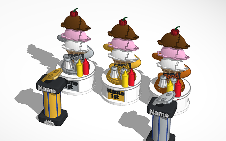 3D design Food Contest Results - Tinkercad