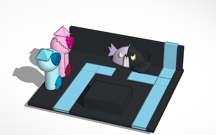 3D design Waterfall MiniLand | Tinkercad