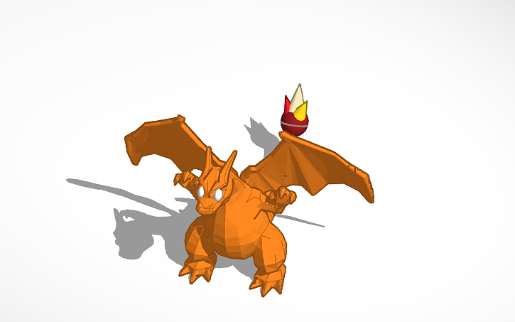 3D design Charizard! - Tinkercad
