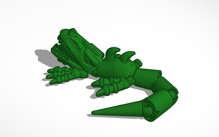 3D design CROC BOI | Tinkercad