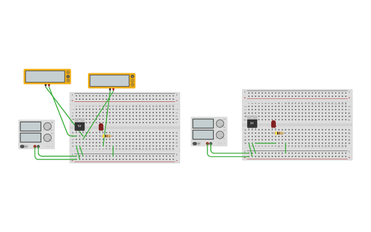 Circuit design Electrical Training Voltage Regulator - Tinkercad