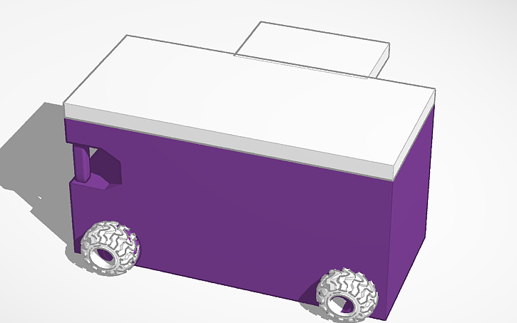3D design food truck - Tinkercad