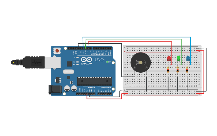 Circuit design Assignment 7 Level 3 - Tinkercad