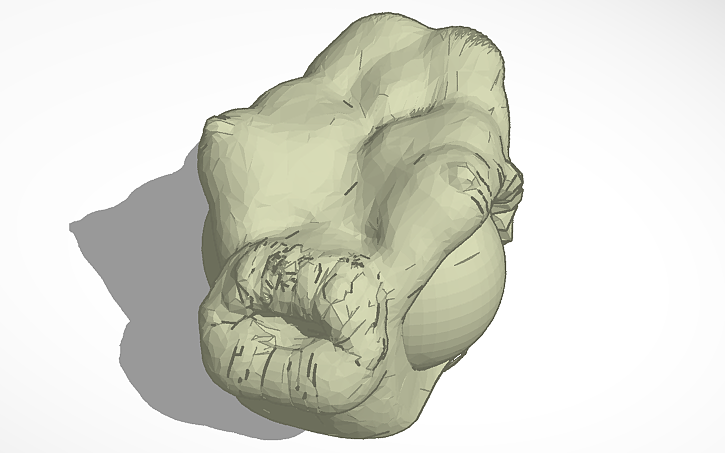 3D design alien - Tinkercad