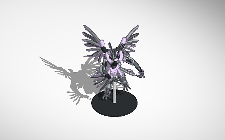 3D design Harpy Mecha - Tinkercad