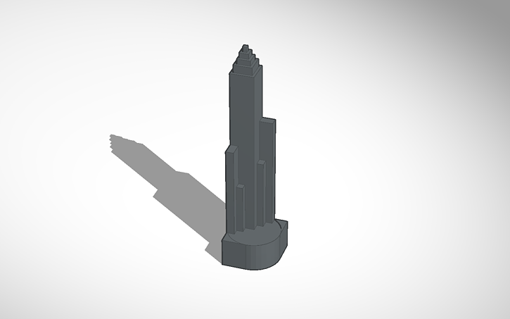 3D design skyscraper - Tinkercad