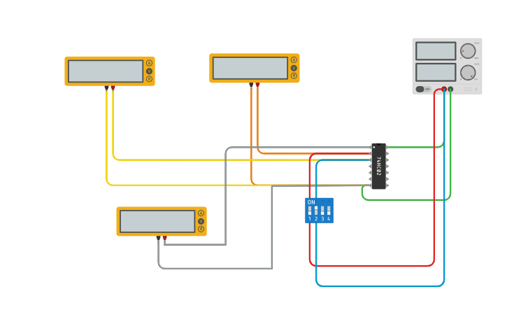 Circuit Design Nor Gate Tinkercad