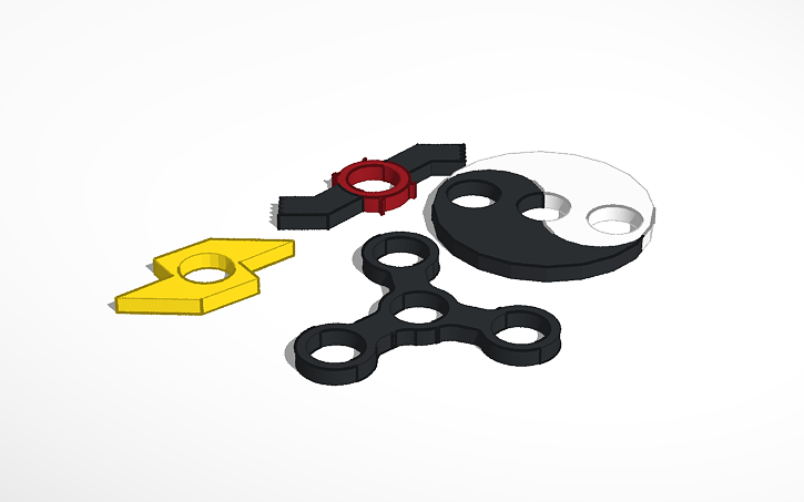 3D design fidget spinners | Tinkercad