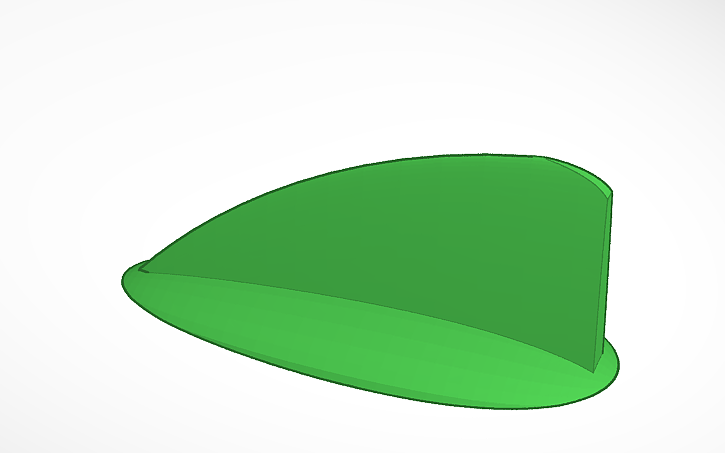 3D design Vortex Generator for general aviation - Tinkercad