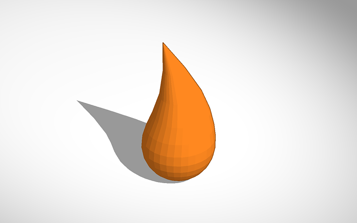 3D design Fire - Tinkercad