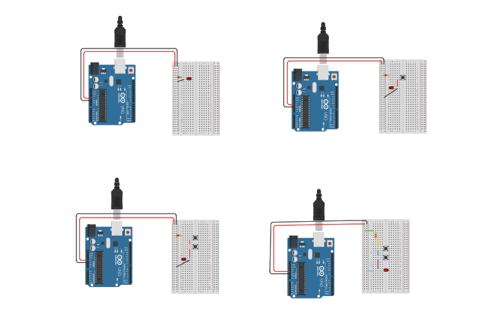 Circuit design Project 1 - Tinkercad