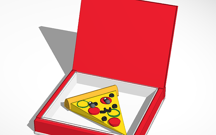 3D design Pizza - Tinkercad