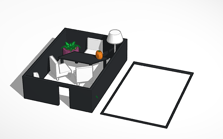 3D design Leilani Cha's School Office Floor Plan Quiz | Tinkercad