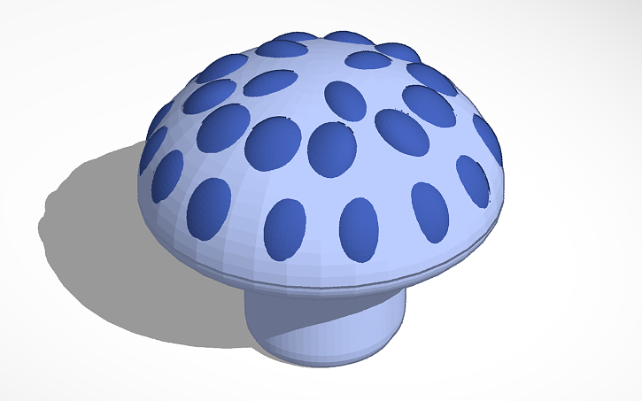 3D design Glowing Mushroom (Terraria) | Tinkercad