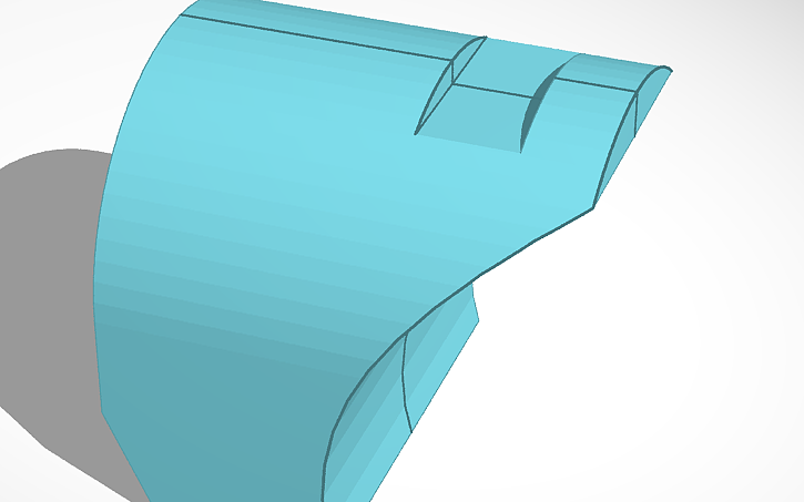 3D design Black Hawk Nose - Tinkercad