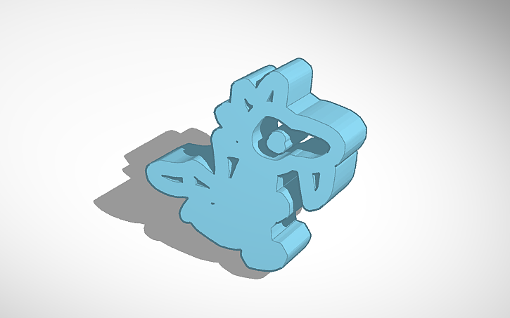 3D design Little Bluey - Tinkercad