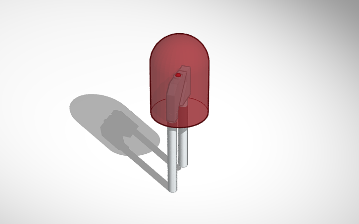 3D design LED - Tinkercad
