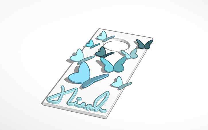 3D design Door handle | Tinkercad