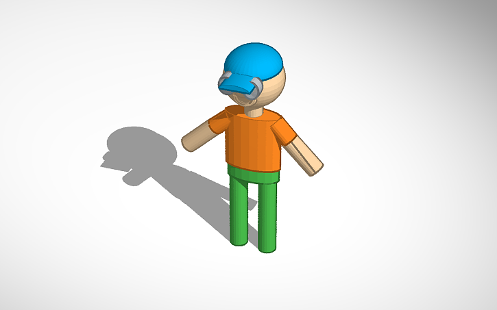 3D design man3 | Tinkercad
