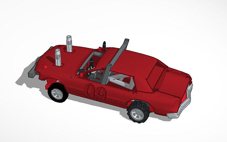 3D design 09 derby car - Tinkercad