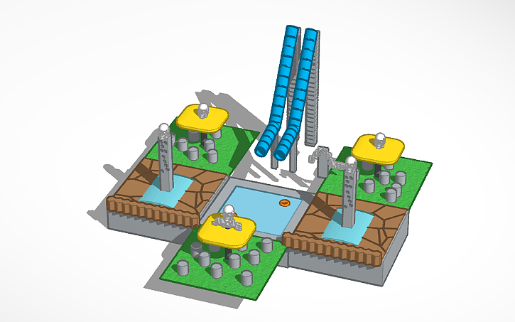 3D design Junglee Waterpark - Tinkercad