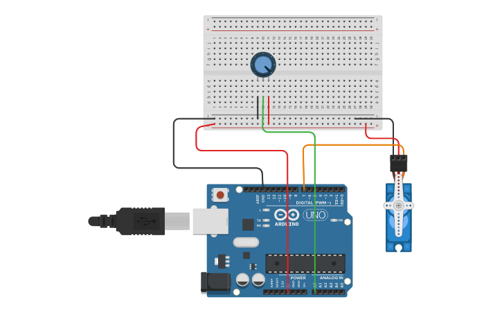 Circuit design Projeto 02 - Dayara Lima - Tinkercad