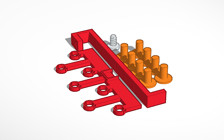 3D design Frag System - Tinkercad