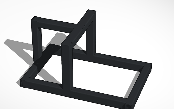 3D design fullsize derby car cage - Tinkercad