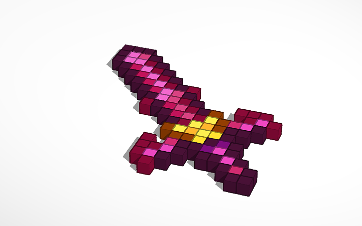 3D design Starfury Sword - Tinkercad