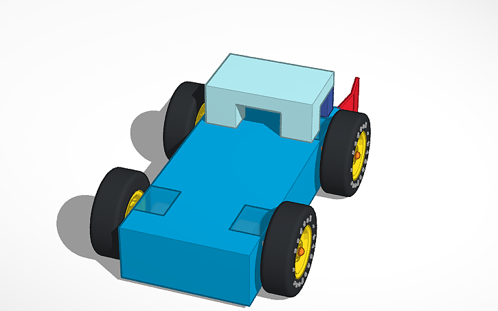 3D design Robosoccer Bot - Tinkercad