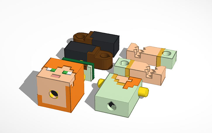 3D design decapitated alex - Tinkercad