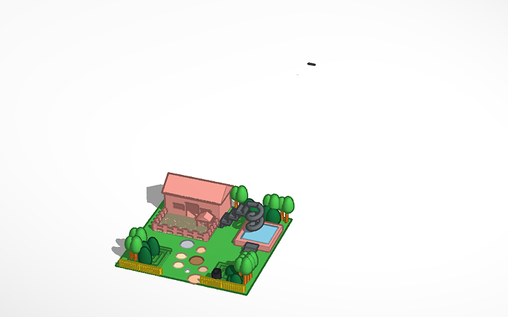 3D design Rumah Adib skdn | Tinkercad