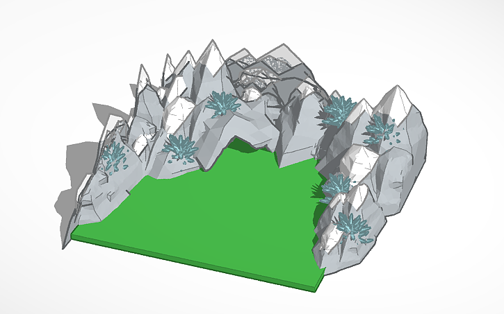 3D design cave - Tinkercad